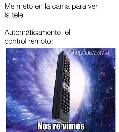 Me meto en la cama para ver la tele Automáticamente el control remoto