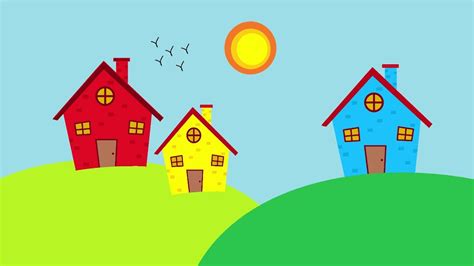 MS Paint House How To Draw A House In MS Paint Cartoon House MS Paint