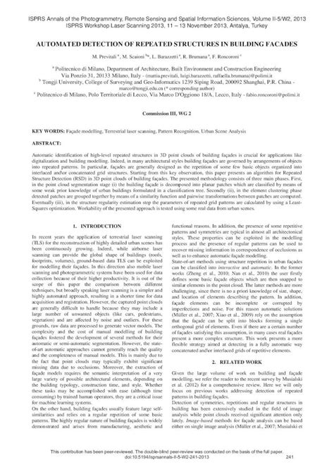 pdf automated detection of repeated structures in build