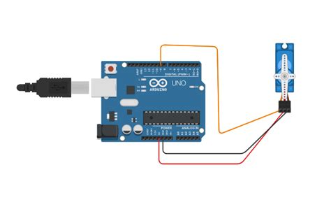 Circuit Design Εργασία 3 1 Arduino και Servo Tinkercad