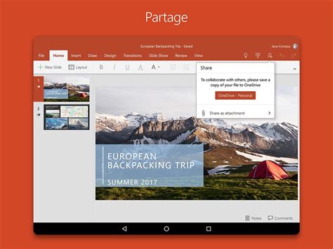Microsoft Powerpoint Applications Android Sur Google Play