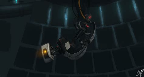 Glados Fan Art From An Well Known Wallpaper Decided To Make It In