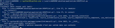 Connecting Bluerov2 With Python And Pymavlink Blue Robotics Software Blue Robotics Community
