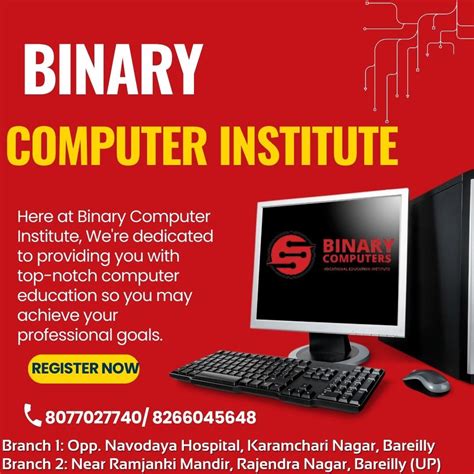 Binary Computers Institute On Linkedin Binarycomputer Binarycomputer Computereducation