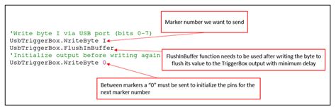 Brain Products TriggerBox Marker Triggering Via USB Port