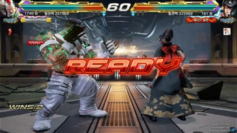 철권7 랭크매치 잭7 Vs 카즈미 Youtube