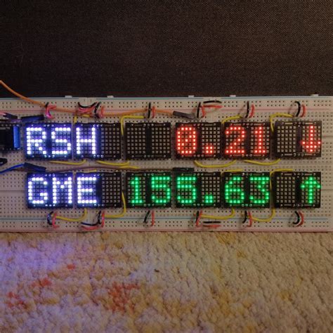 Pixie Chroma Chainable Rgb Led Matrix Displays