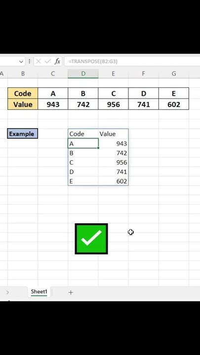 How To Use Transpose Formula In Microsoft Excel Transpose Trick