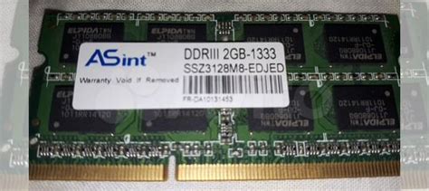 Оперативка ASint 2gb 1333 ddr3 для ноутбука купить в Москве с доставкой ...