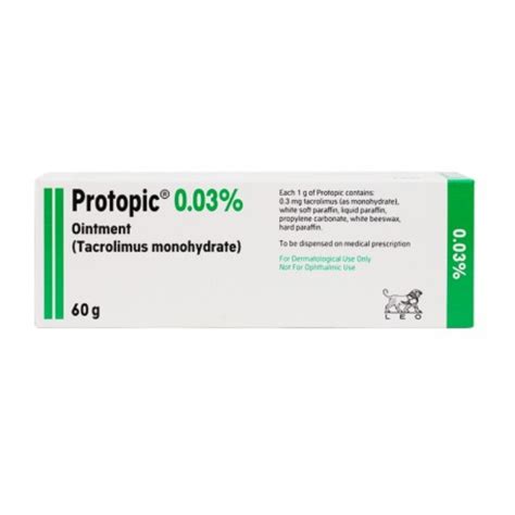 Buy Protopic 003 Ointment 60g Collapsible Tube Online At Best Price