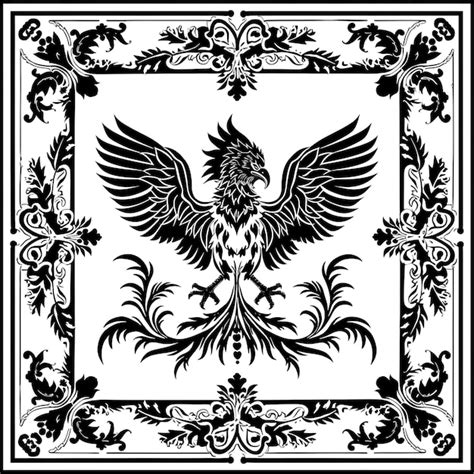 Griffin Cnc Cut Art With Wings And Claws For Decorations In The Tshirt Tattoo Print Art Design