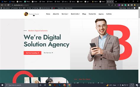 Website Designing Portfolio Prashantji Services