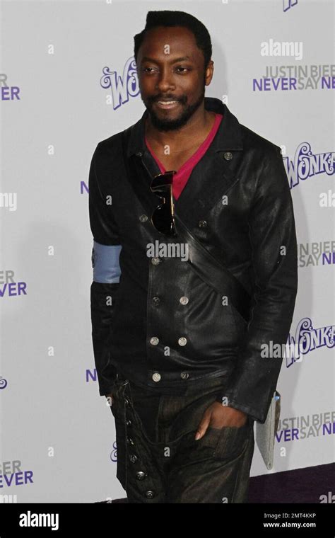 William Aka William James Adams Jr At The Premiere Of Justin Bieber Never Say Never At