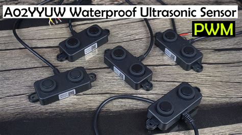 a02yyuw waterproof ultrasonic sensor uart and pwm