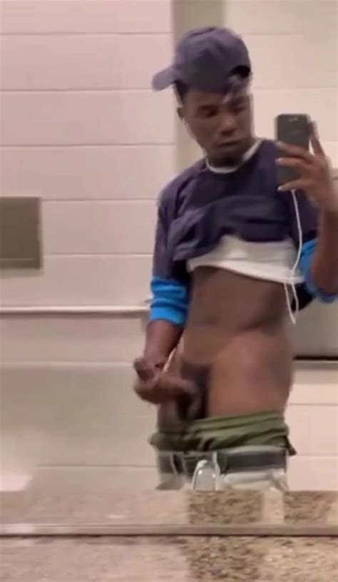 Black Exhibitionist Stroking Bbc In Public