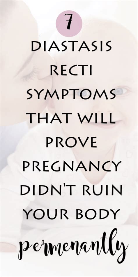 7 Diastasis Recti Symptoms Every Mom Should Know Artofit