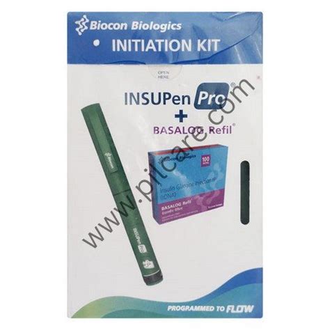 Biocon Biologics Insupen Pro Basalog Refill Initiation Kit N