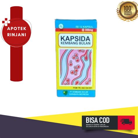 Jual Kapsida Kembang Bulan 12 Kapsul Shopee Indonesia