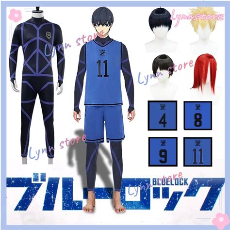 Anime Blue Lock Cosplay Costume Isagi Yoichi Chigiri Bachira