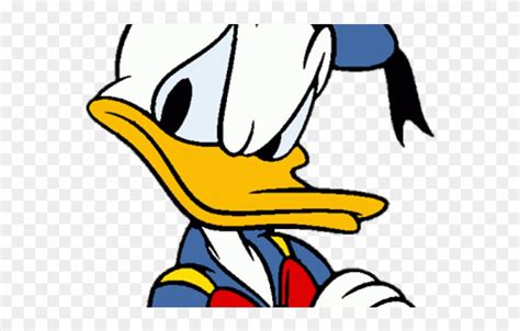 Mad Donald Duck Clip Art