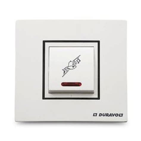 Duravolt Bell Push Switch With Indicator Switch Size 2 Module 16A At Rs 102 Piece In Sas Nagar