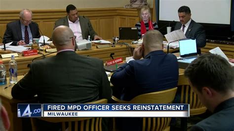 Fired Mpd Officer Fights To Return