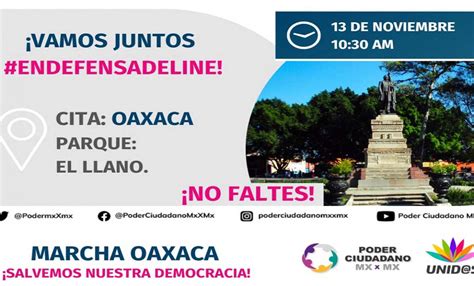 En Oaxaca Marcharán Por La Defensa Del Ine