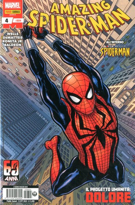 Panini Comics Spider Man Ex Luomo Ragno 804 Amazing Spider Man 4