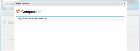 Salesforce Display Modal Dialog On Custom Button Standard Page
