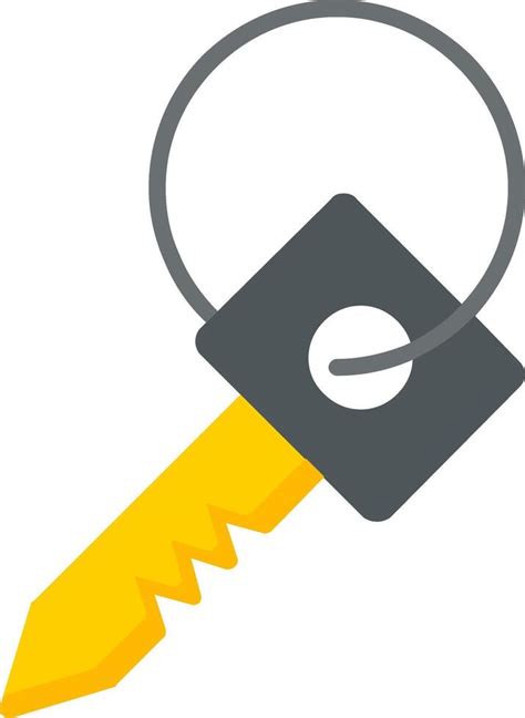Key Flat Icon 43307672 Vector Art At Vecteezy