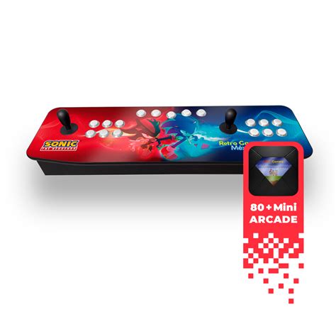 Mini Consola Arcade Tablero Sonic Retrogamers MÉxico