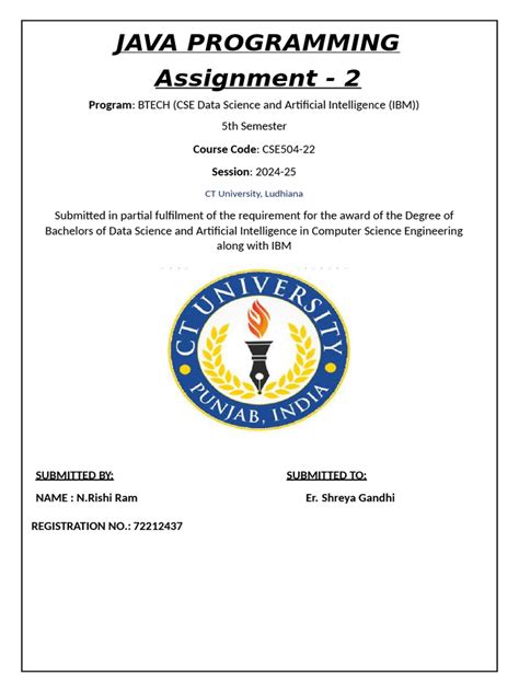 Java Assignment Pdf Method Computer Programming Class Computer Programming