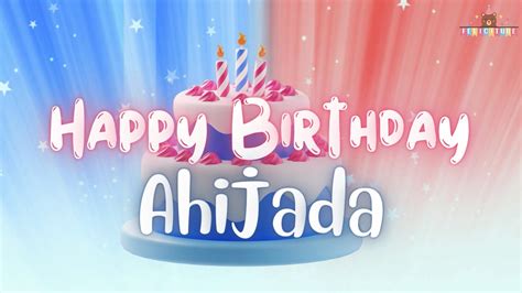 Happy Birthday Ahijada Canción Cumpleaños Feliz para tu Ahijada Birthday Song for your