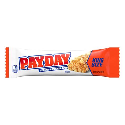 Payday Peanut Caramel Candy Bar King Size 34 Oz Joe Vs Smart