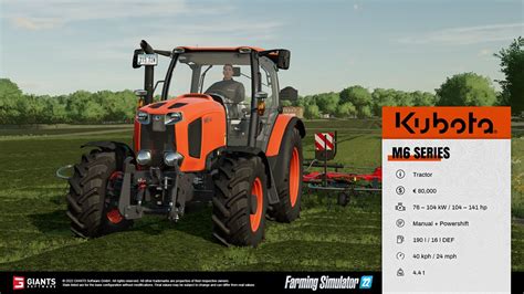 Kubota Dlc For Farming Simulator 22 Out Now
