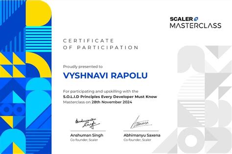 Vyshnavi Rapolu On Linkedin Solid Scaler Cleancode Softwareengineering Codingbestpractices
