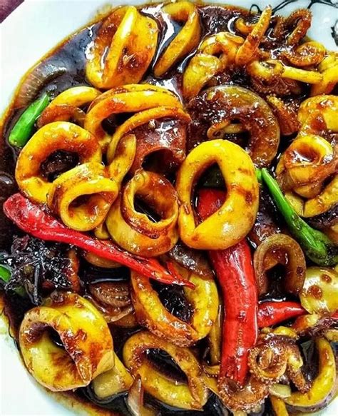 Resepi Sotong Masak Pedas