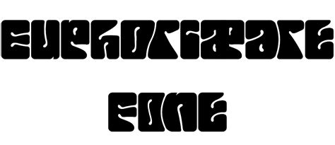 Euphoria Party Font Dafont Style