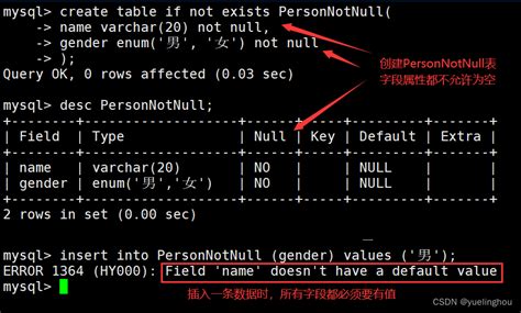 【mysql】表的约束数据库允许为空怎么写 Csdn博客 【mysql】表的约束数据库允许为空怎么写 Csdn博客