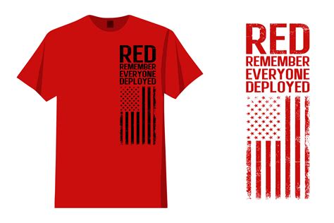 Remember Everyone Deployed Flag Design Graphic By Crafts Station