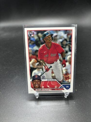 Jeter Downs Rookie 2023 Topps Series 1 Base 165 Rc Boston Red Sox Ebay