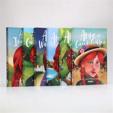 Coleção 6 Livros Anne de Green Gables Brochura Lucy Maud