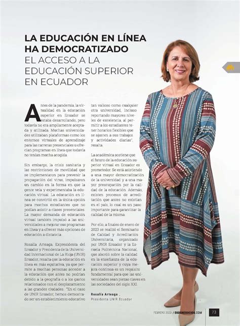 UNIR Ecuador on Twitter ARTÍCULO Vía RevistaEkos