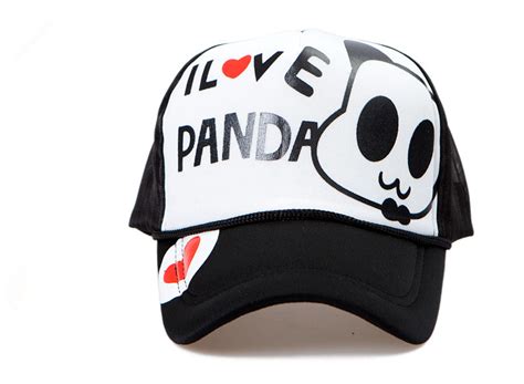 Panda Baseball Cap I Love Panda Hat Panda Caps For Women And Men