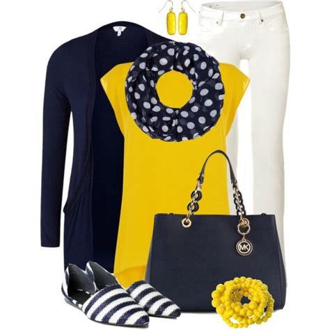 Navy And Yellow Beautiful Dress Designs Fashion Stylish Outfits
