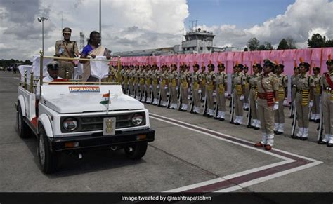 Tripura Polices Special Gesture For President Droupadi Murmu