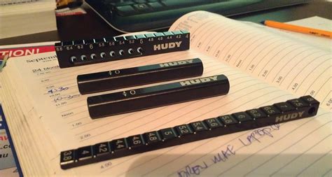 HUDY ITEMS Droop Blocks Droop Gauge And Ride Height Gauge R C Tech
