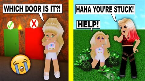 My Hater Trapped Me In A Haunted Maze In Bloxburg Roblox Youtube