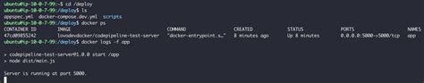 Docker Aws Codebuild Codedeploy 그리고 Codepipeline 으로 Nodejs 프로젝트 Ci