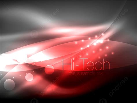 Neon Wave Background With Light Effects Flash Energy Background